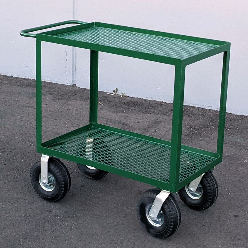 DDC1 DOUBLE DECK HAND CART 21"x 36" MESH DECK